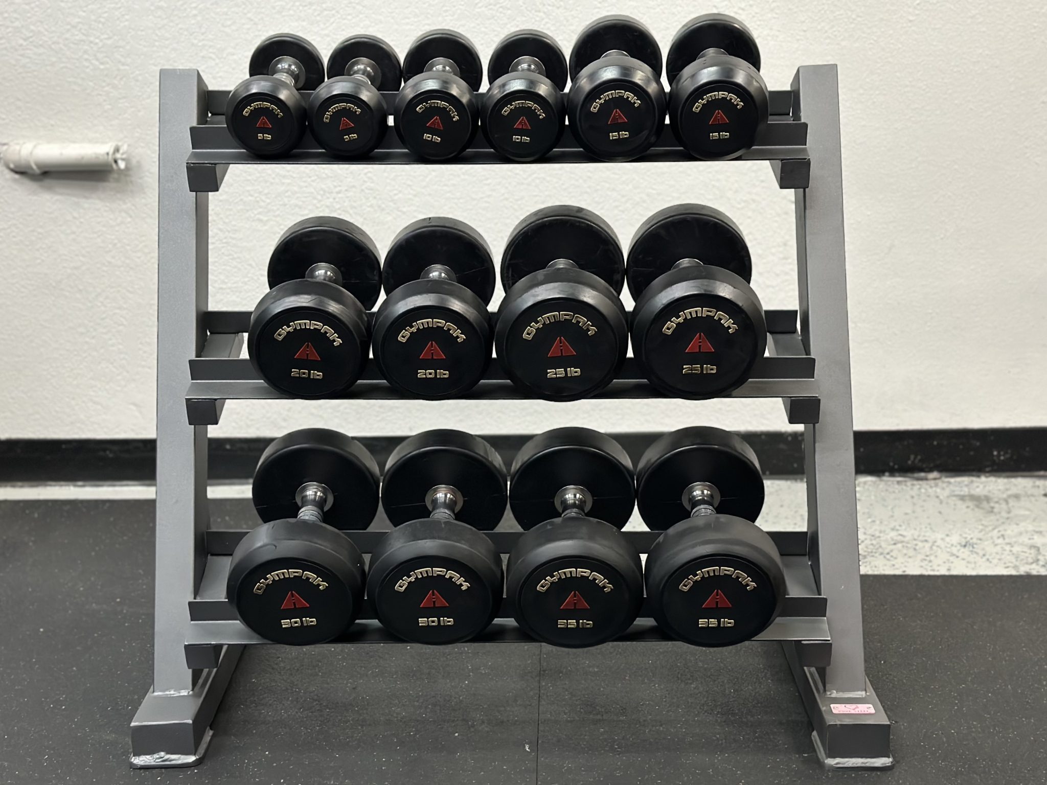 3-Tier Dumbbell Rack – Pure Steel
